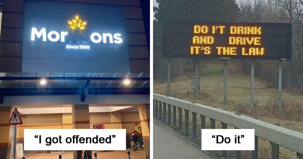 40 Hilarious Sign Fails That Are So Bad, They’re Pure Comedy Gold